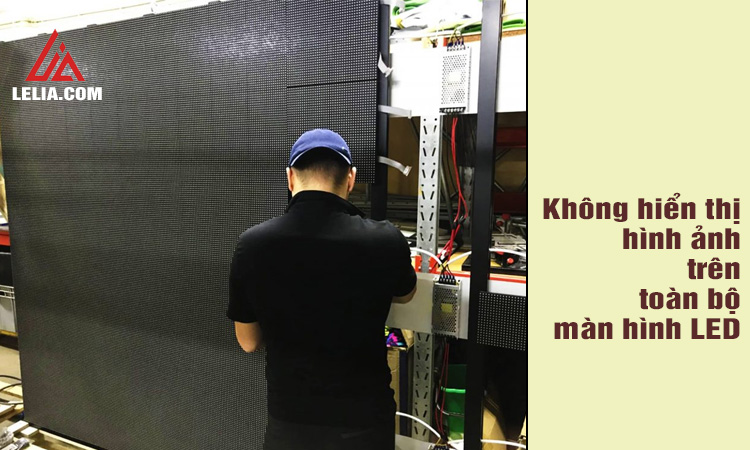 Màn hình led không lên, bị hỏng do đâu, Chữa thế nào?